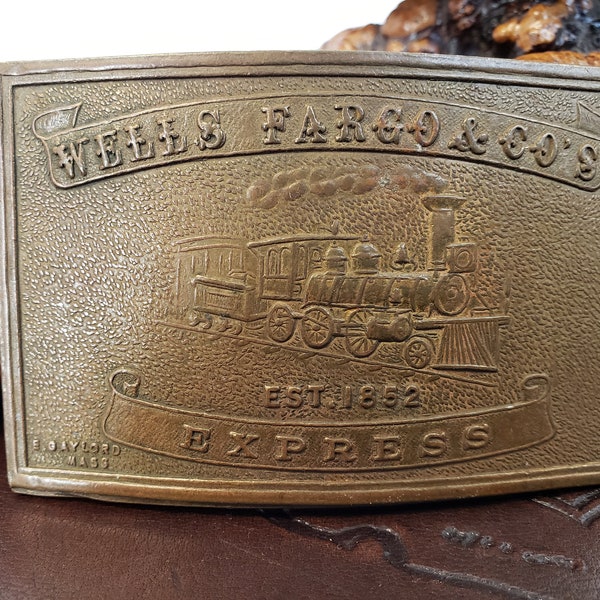 Brass Train Belt Buckle - Etsy