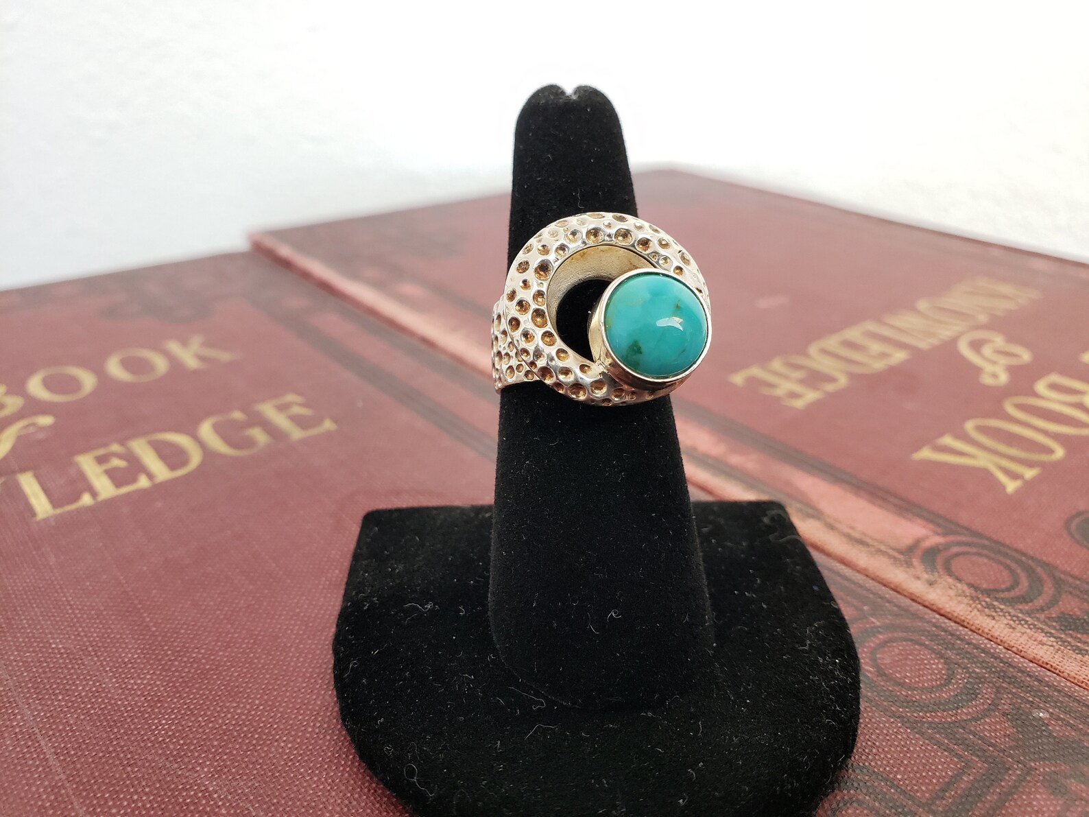 Jay King Turquoise Ring Sz 6 3/4 / Modernist Design in | Etsy