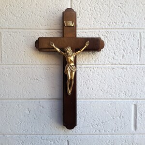 1960's Inri Holy Crucifix With Sick Box Spiritual Wellness Catholic ...