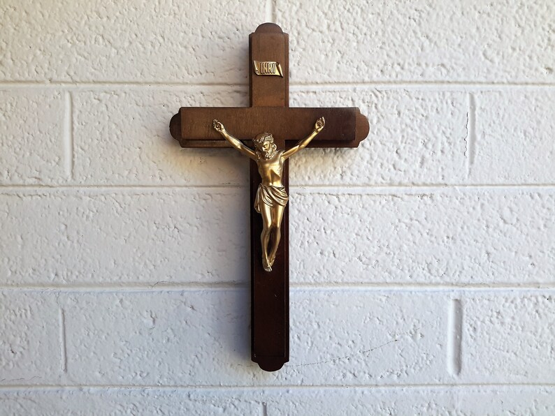 1960's Inri Holy Crucifix With Sick Box Spiritual Wellness - Etsy