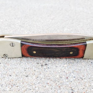 Cy Pearson Knife / Knifesmith Gifts / Lock Back Pocketknife With Sheath ...