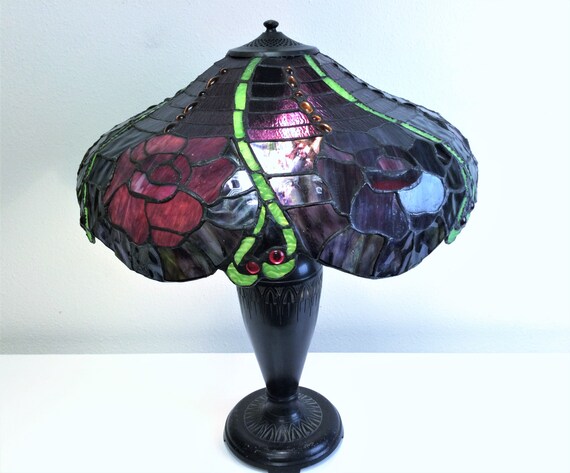 Moe Bridges Lamp & Shade / Art Deco Lamp Base / San Francisco - Etsy