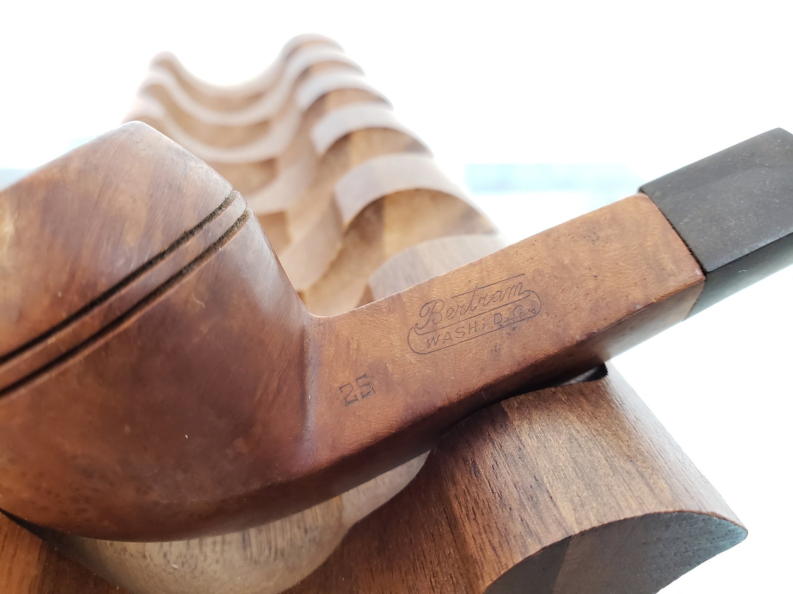 Bertram Bulldog Tobacco Pipe / Mid Century American Made Pipe - Etsy