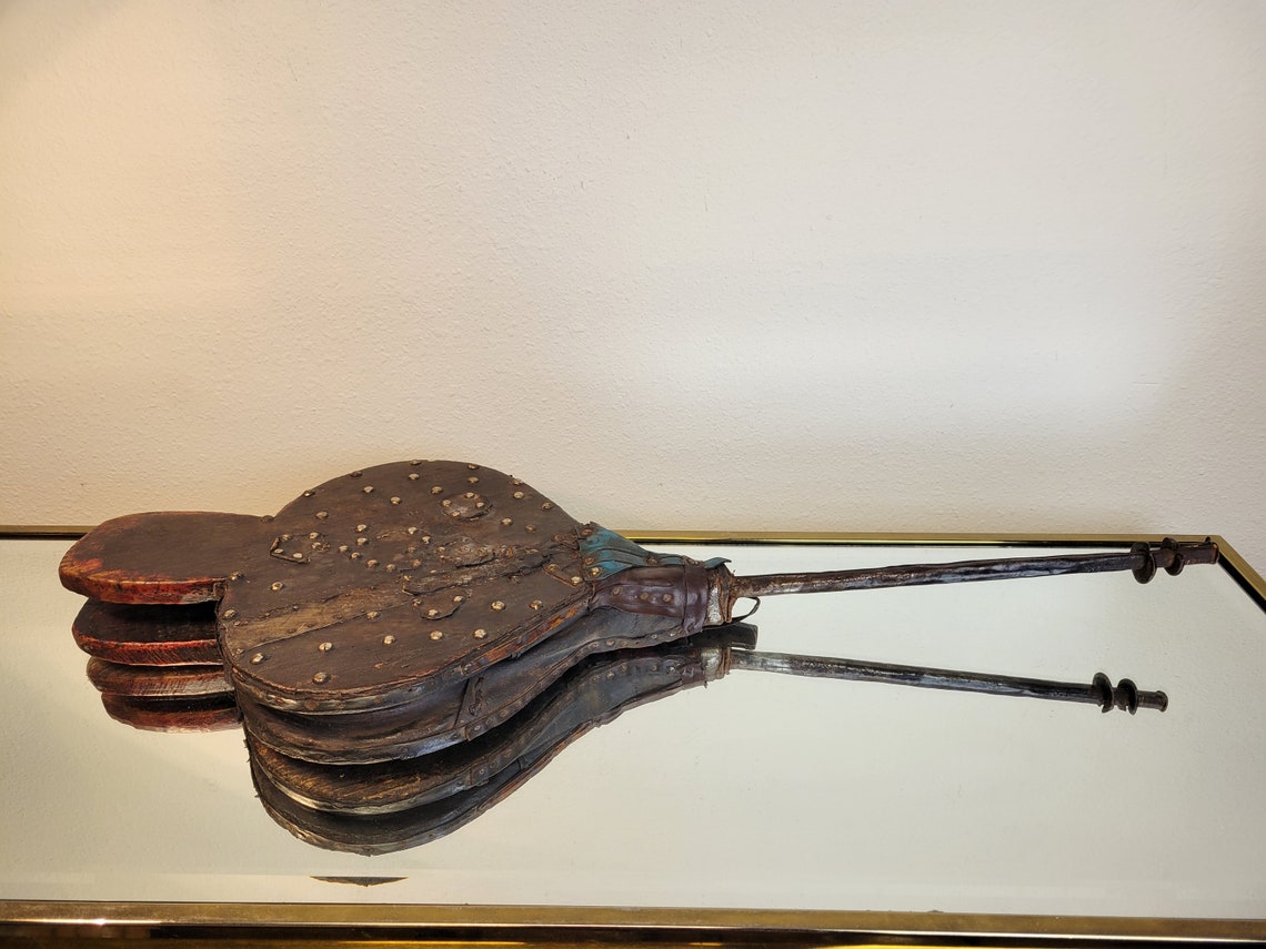 Antique Fireplace Bellows Working / Fire Stoker / Rustic Wall - Etsy