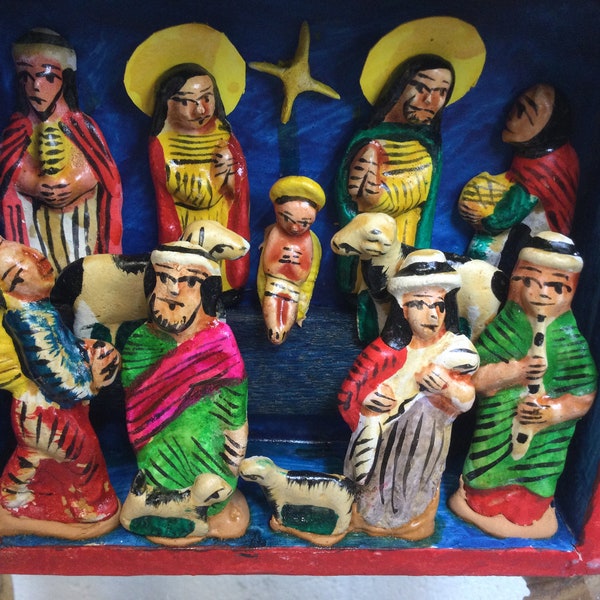 Peruvian Nativity - Etsy