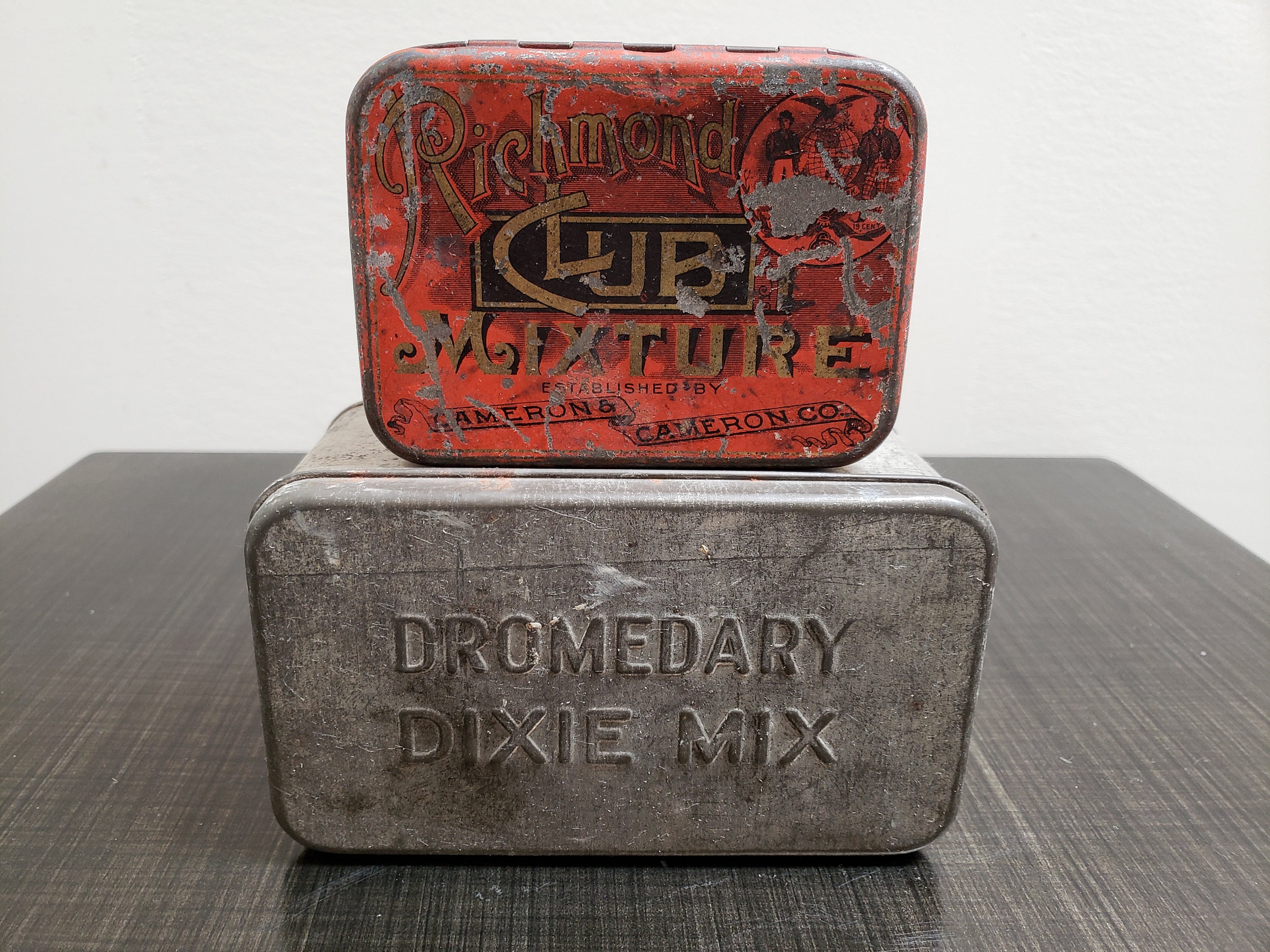 Richmond Club Mixture & Dromedary Dixie Mix Tin Boxes / Pair | Etsy