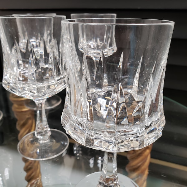 German Crystal Water Glasses - Etsy