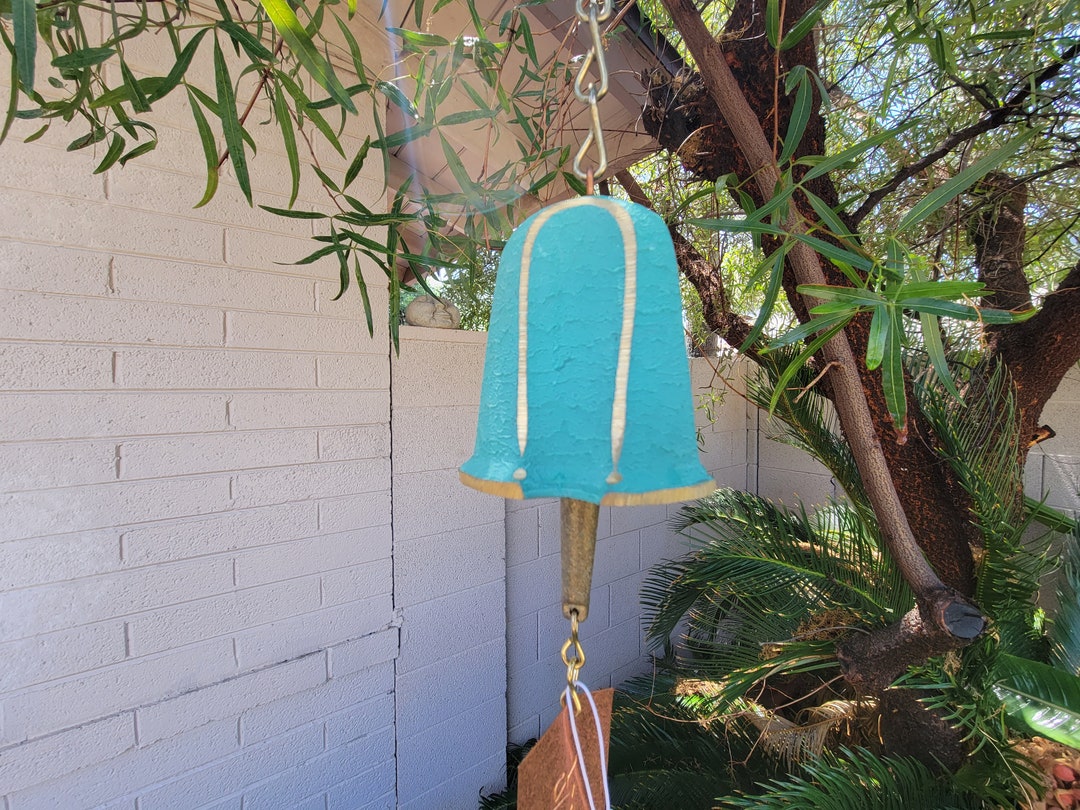 Heritage Bronze Wind Chime Bell ~ Vintage Bronze Hanging Bell ~ Arizona ...