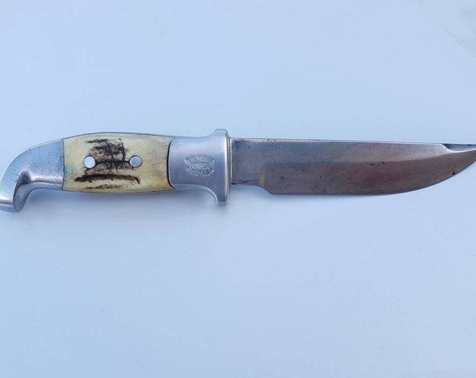 Ruana Hunting Knife in Original Sheath / RH Ruana Knives / Custom Knife ...