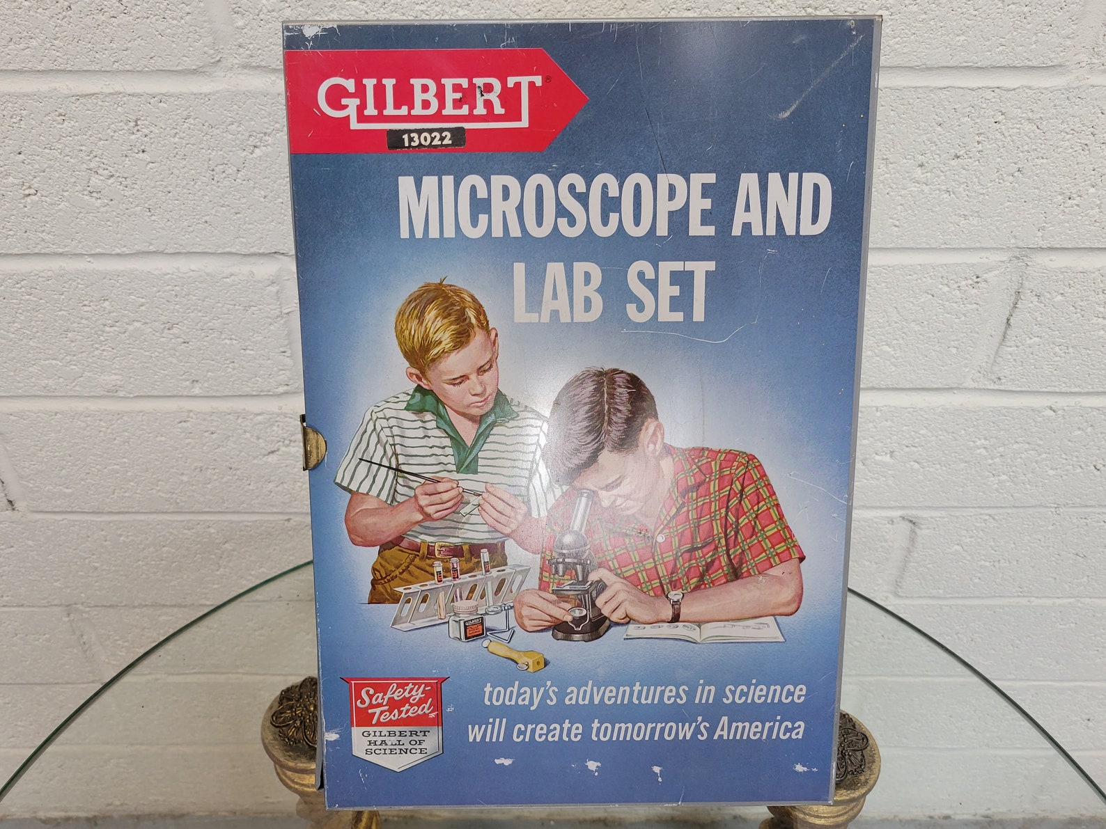 1950's Gilbert Microscope and Lab Set 13022 / Vintage Toy - Etsy