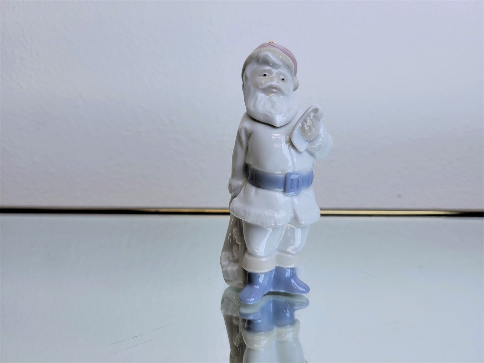 Lladro Santa Claus Ornament / Lladro Porcelain 5842 Mini Papa - Etsy