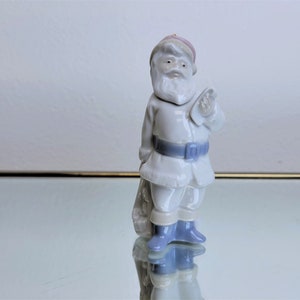 Lladro Santa Claus Ornament / Lladro Porcelain 5842 Mini Papa - Etsy