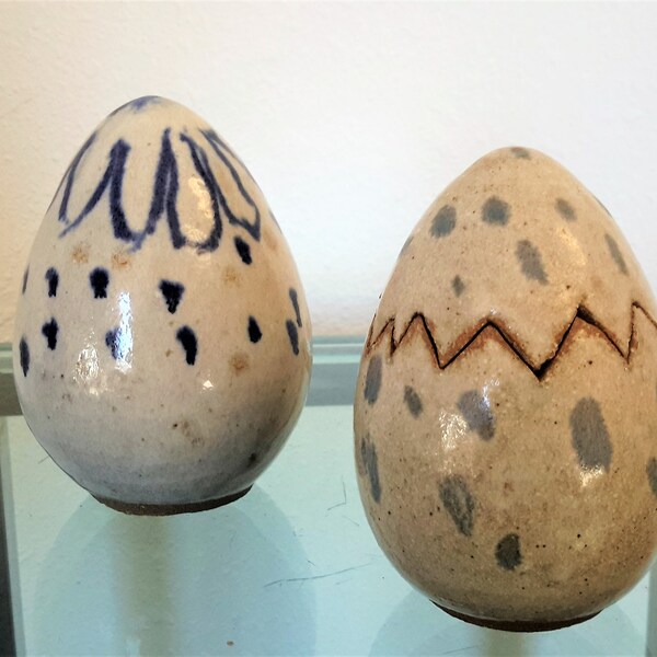 Pottery Egg - Etsy