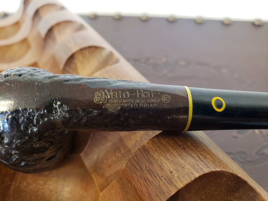 Yello Bole Tobacco Pipe / Kaufman Brothers & Bondy Honey Cured - Etsy