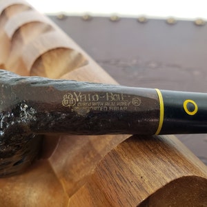 Yello Bole Tobacco Pipe / Kaufman Brothers & Bondy Honey Cured Briar ...