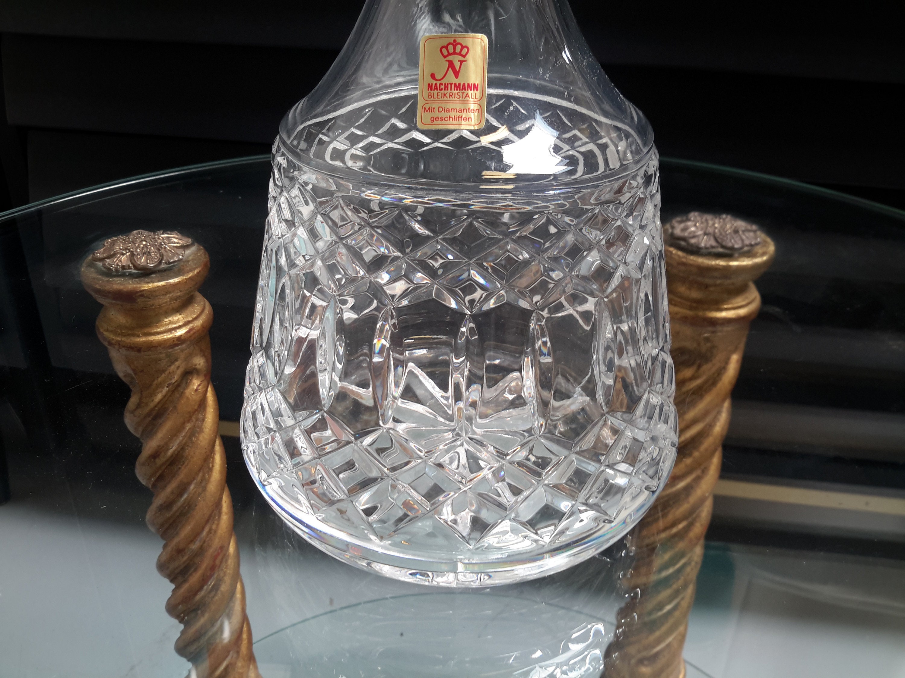 Nachtmann Bleikristall Crystal Decanter / German Crystal / | Etsy