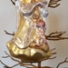Large Blown Glass Angel Ornament / Christmas Tree Decor / 9 1/2 Tall ...