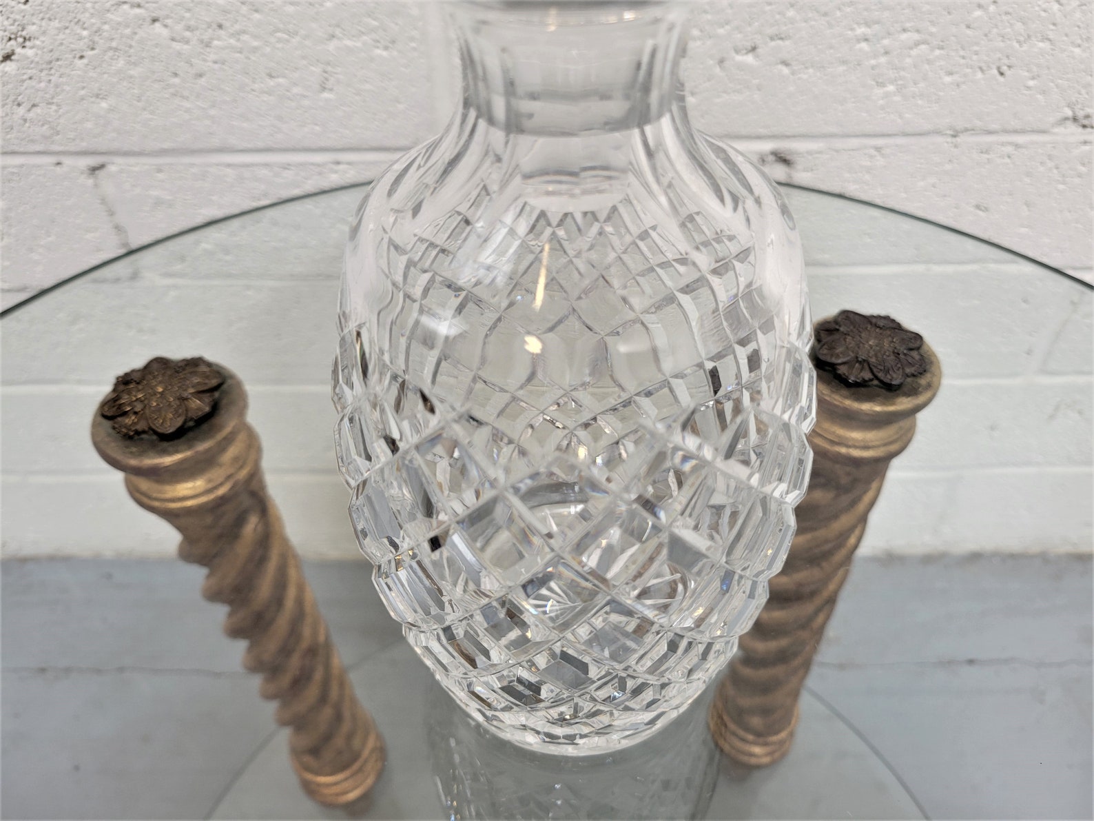 Waterford Decanter Alana Pattern / Cut Crystal Luxury Barware | Etsy