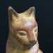 Ceramic Pottery Cat Sculpture Bastet Egyptian Goddess ~ 15" Feline Art ...