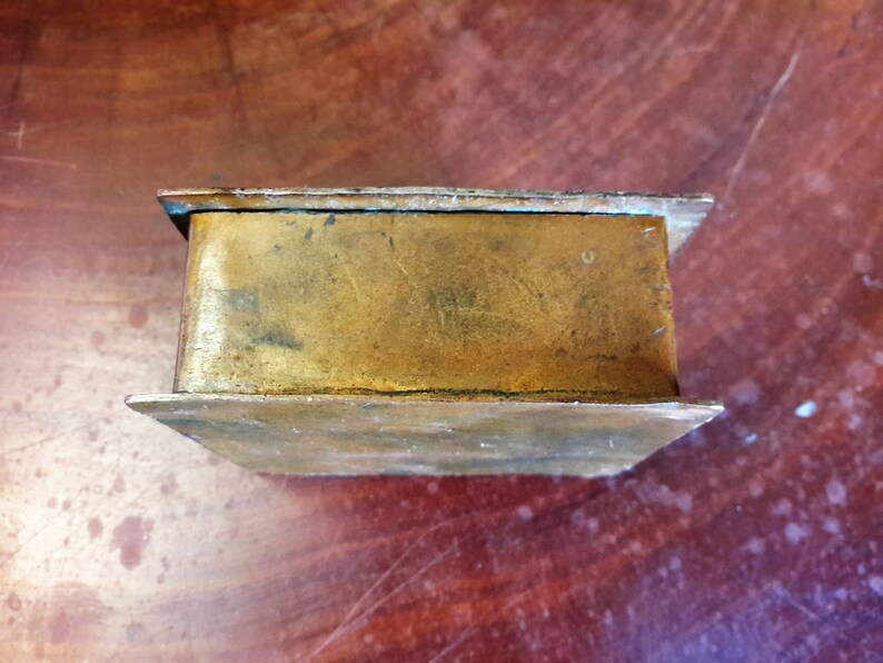 Arts & Crafts Era Copper Box / Hammered Copper / Craftsman | Etsy