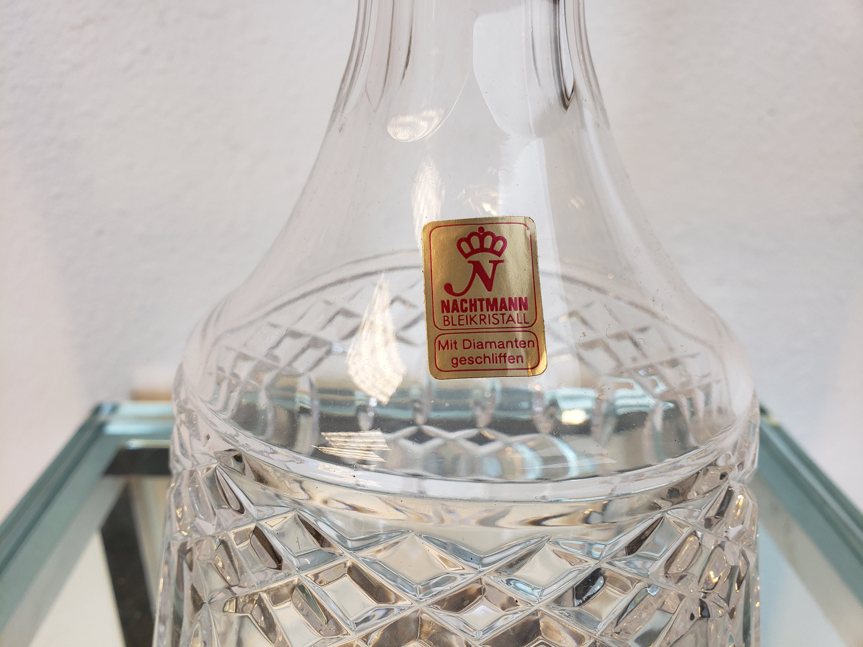 Nachtmann Bleikristall Crystal Decanter / German Crystal / | Etsy