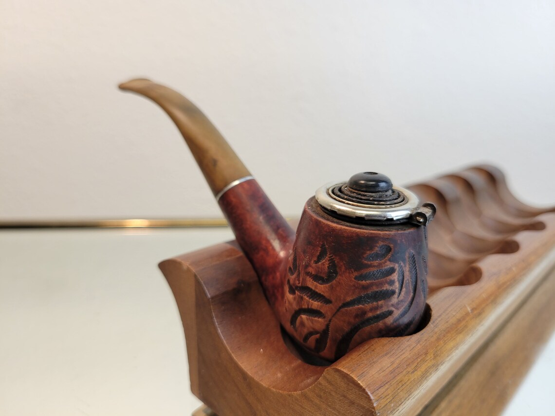 Dr Grabow Savoy Bent Tobacco Smoking Pipe / Wind Cap Pipe / - Etsy