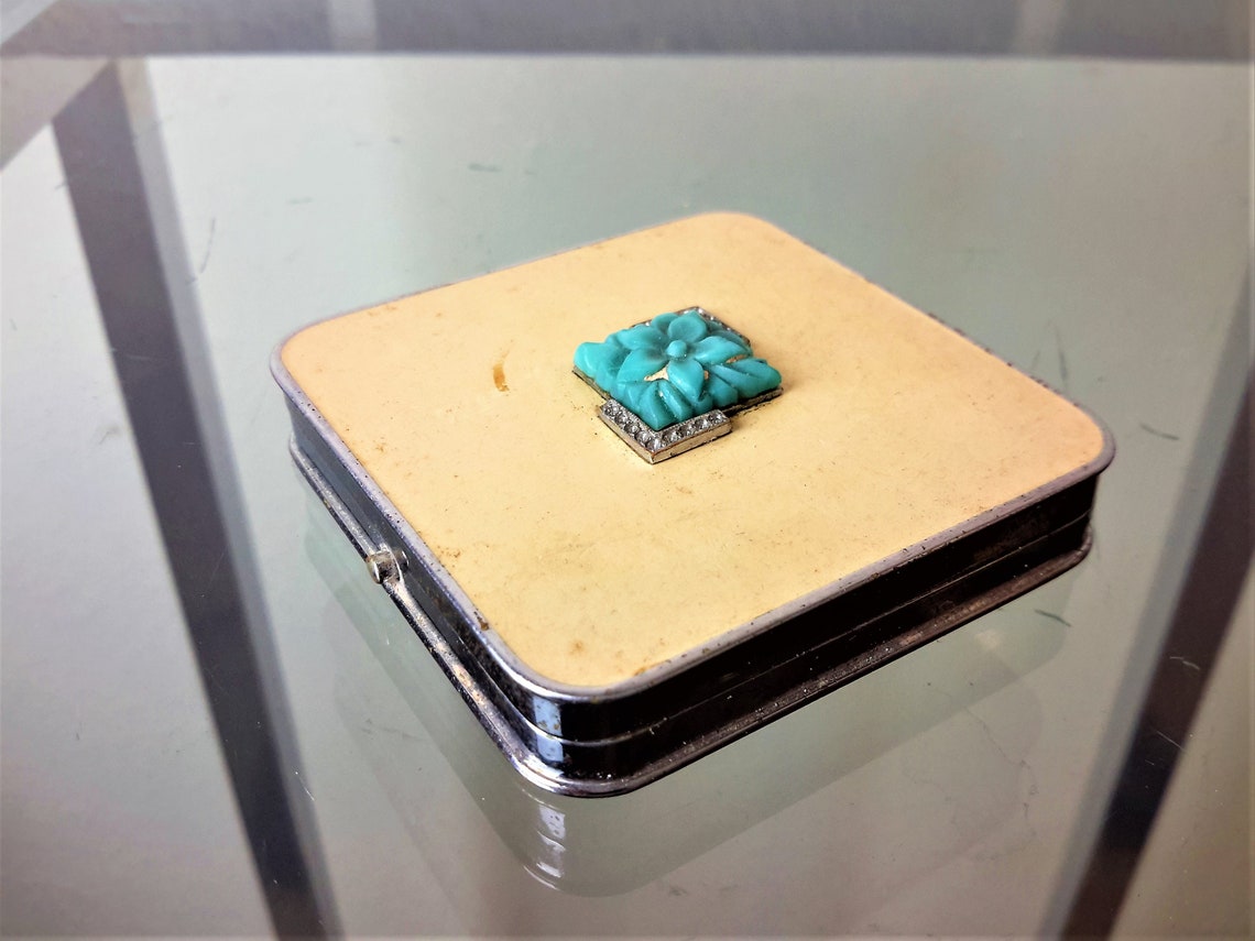 Evans Compact Case / Vintage Makeup Case / Loose Powder | Etsy