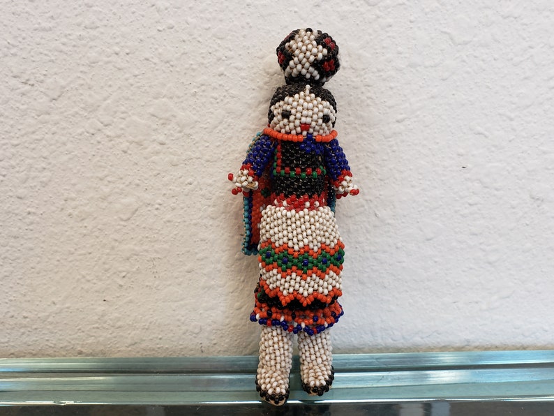 Zuni Beaded Olla Maiden Doll / Handcrafted Zuni Bead Dolls / | Etsy