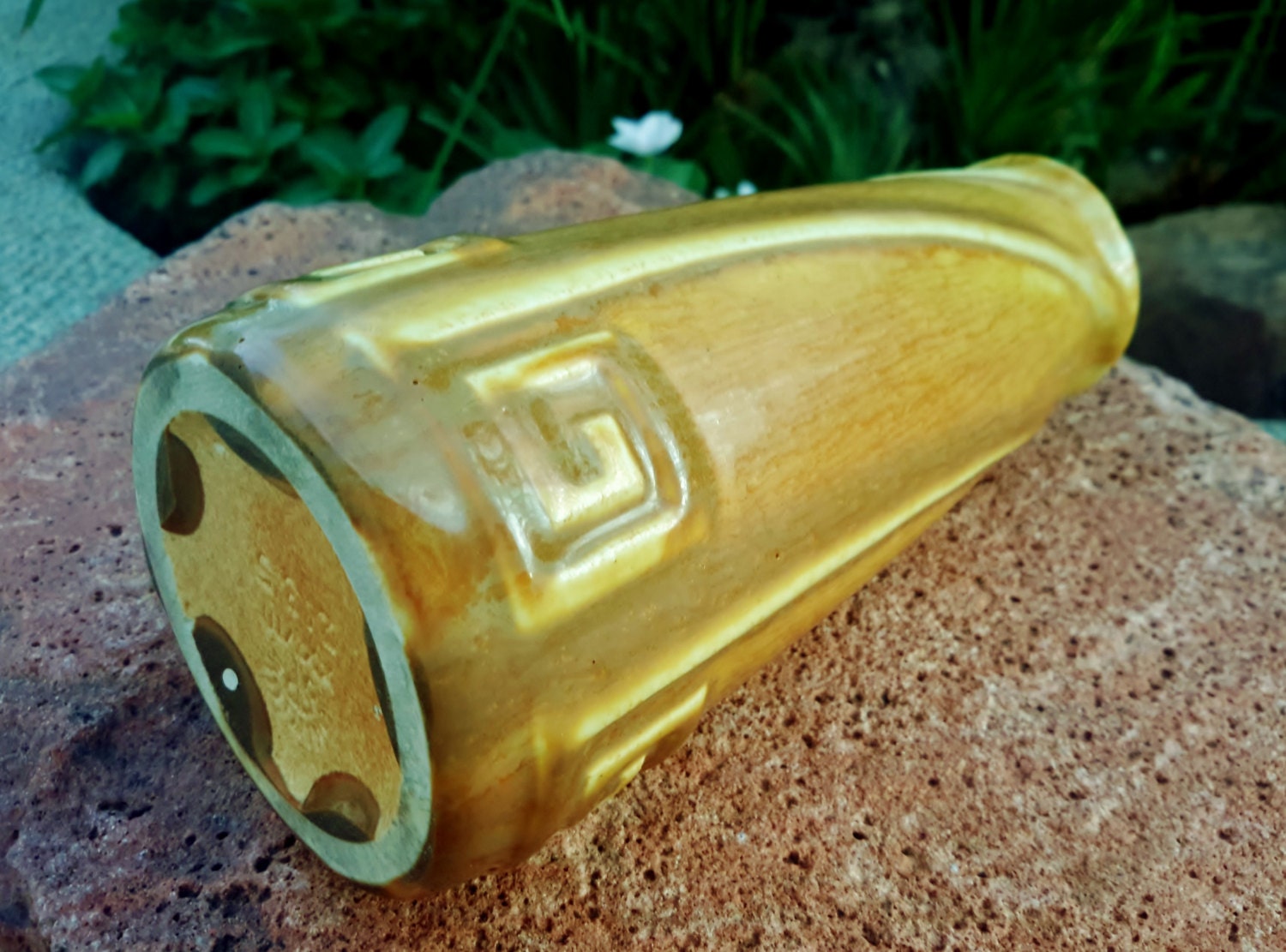 Rookwood Pottery Vase / Greek Key Spiral Twist Design 2135 / - Etsy