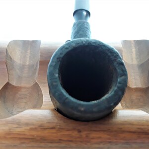 Medico Textured Cavalier Pipe / Mid Century Tobacciana / Imported Briar ...