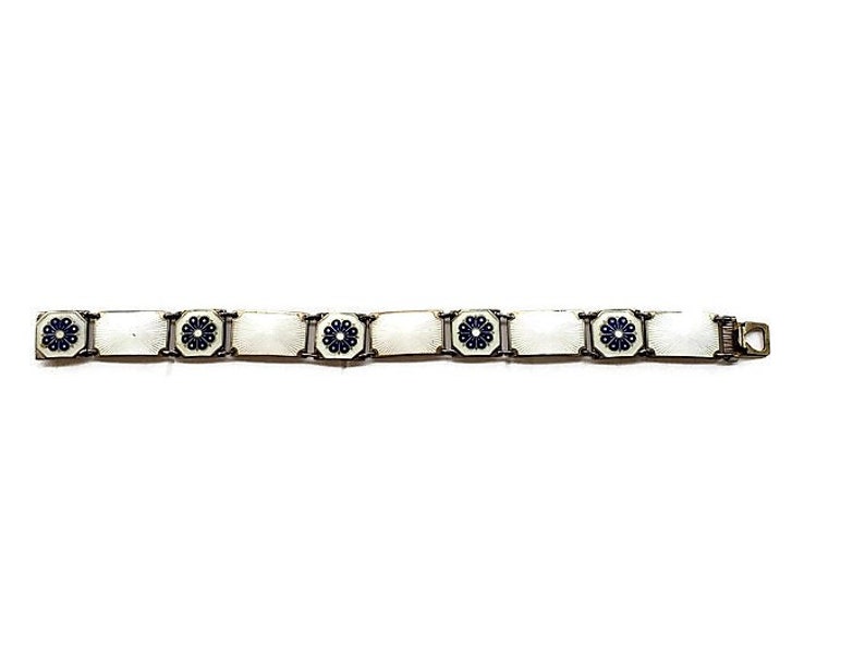 David Anderson Norway Sterling & Guilloche Bracelet / - Etsy