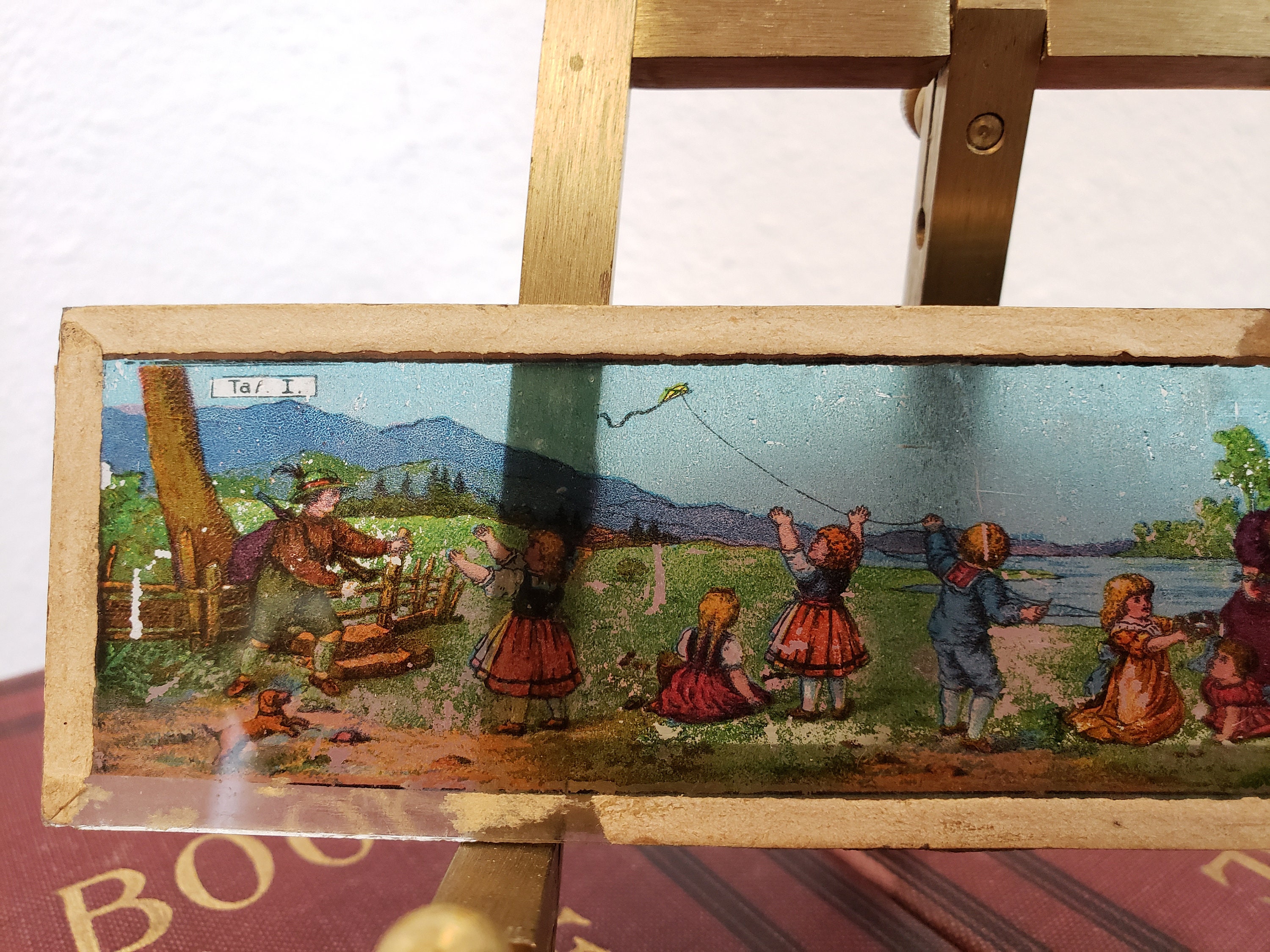 Magic Lantern Glass Picture Slides / Antique Projector Glass - Etsy