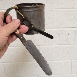 Antique Tin Knife Scissors Shaving Relics Civil War Era Relics Shear ...