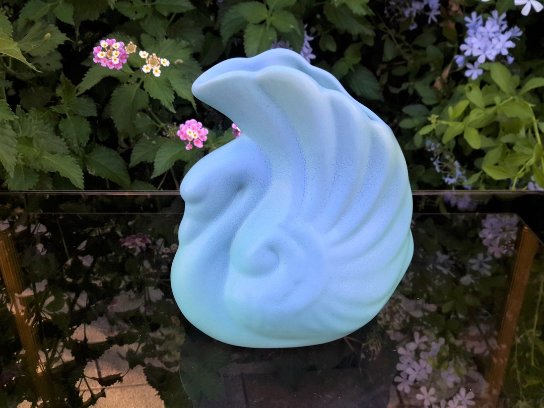 Van Briggle Pottery Swan Planter Vase / Van Briggle Ming Blue Colorado ...