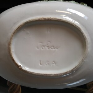 Hull Pottery Tokay Basket / Mid Century Home Decor / High Gloss ...