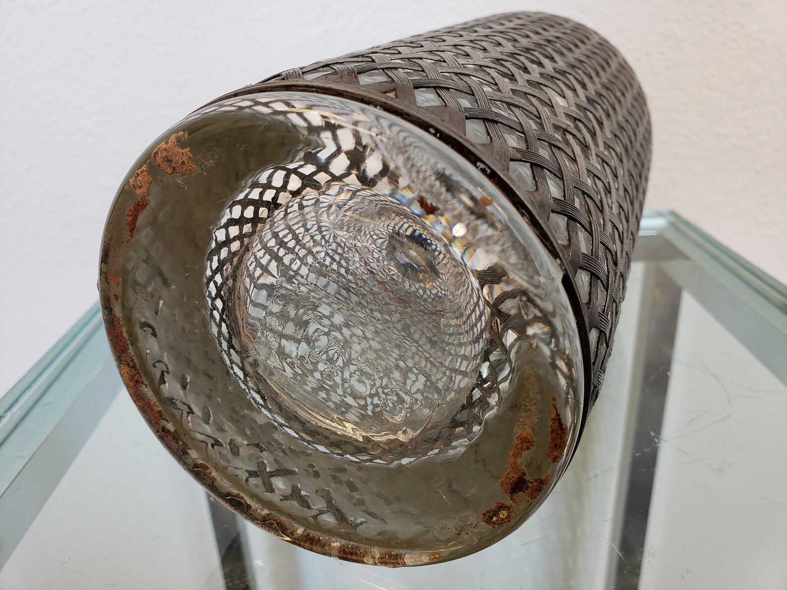 Antique Sparkletts Siphon Bottle / Wire Mesh Soda Siphon | Etsy