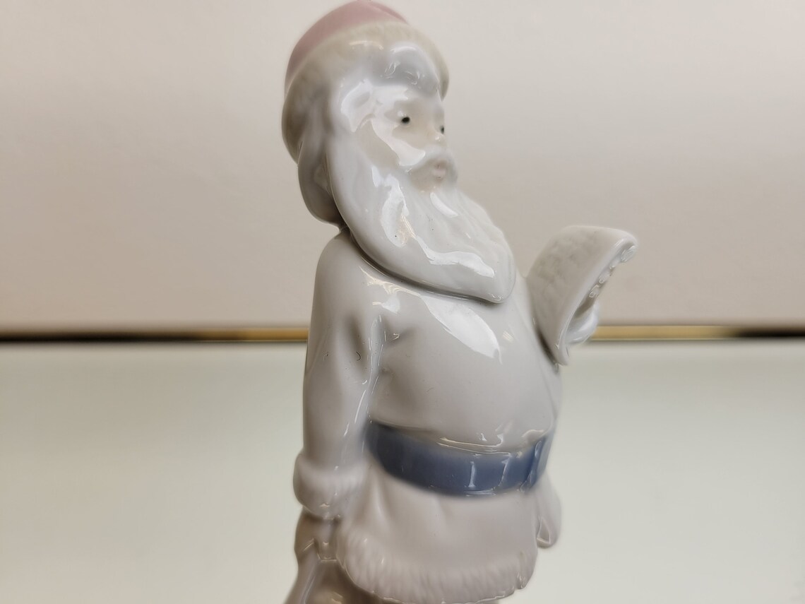 Lladro Santa Claus Ornament / Lladro Porcelain 5842 Mini Papa - Etsy