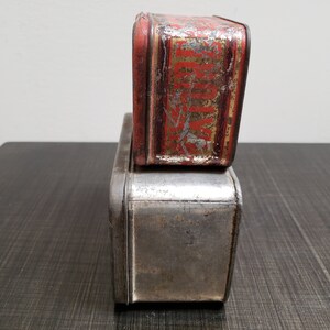 Richmond Club Mixture & Dromedary Dixie Mix Tin Boxes / Pair of Antique ...