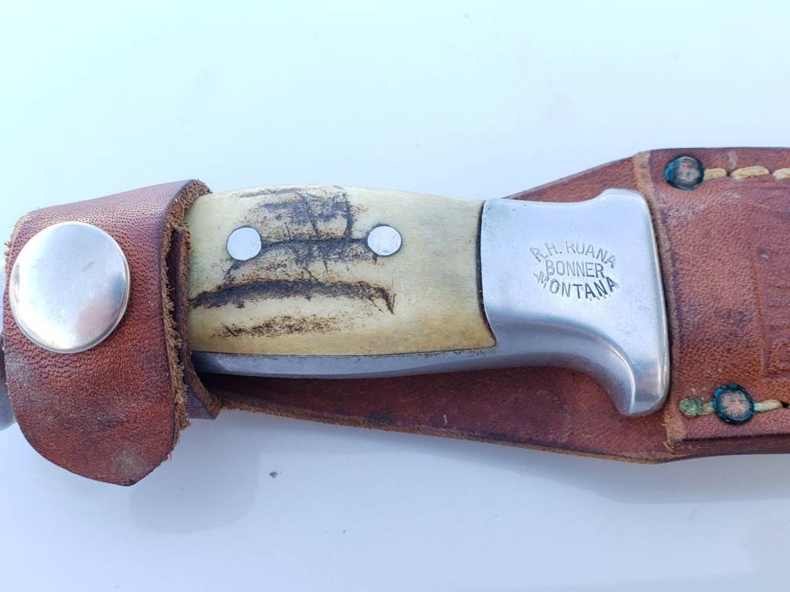 Ruana Hunting Knife in Original Sheath / RH Ruana Knives / - Etsy