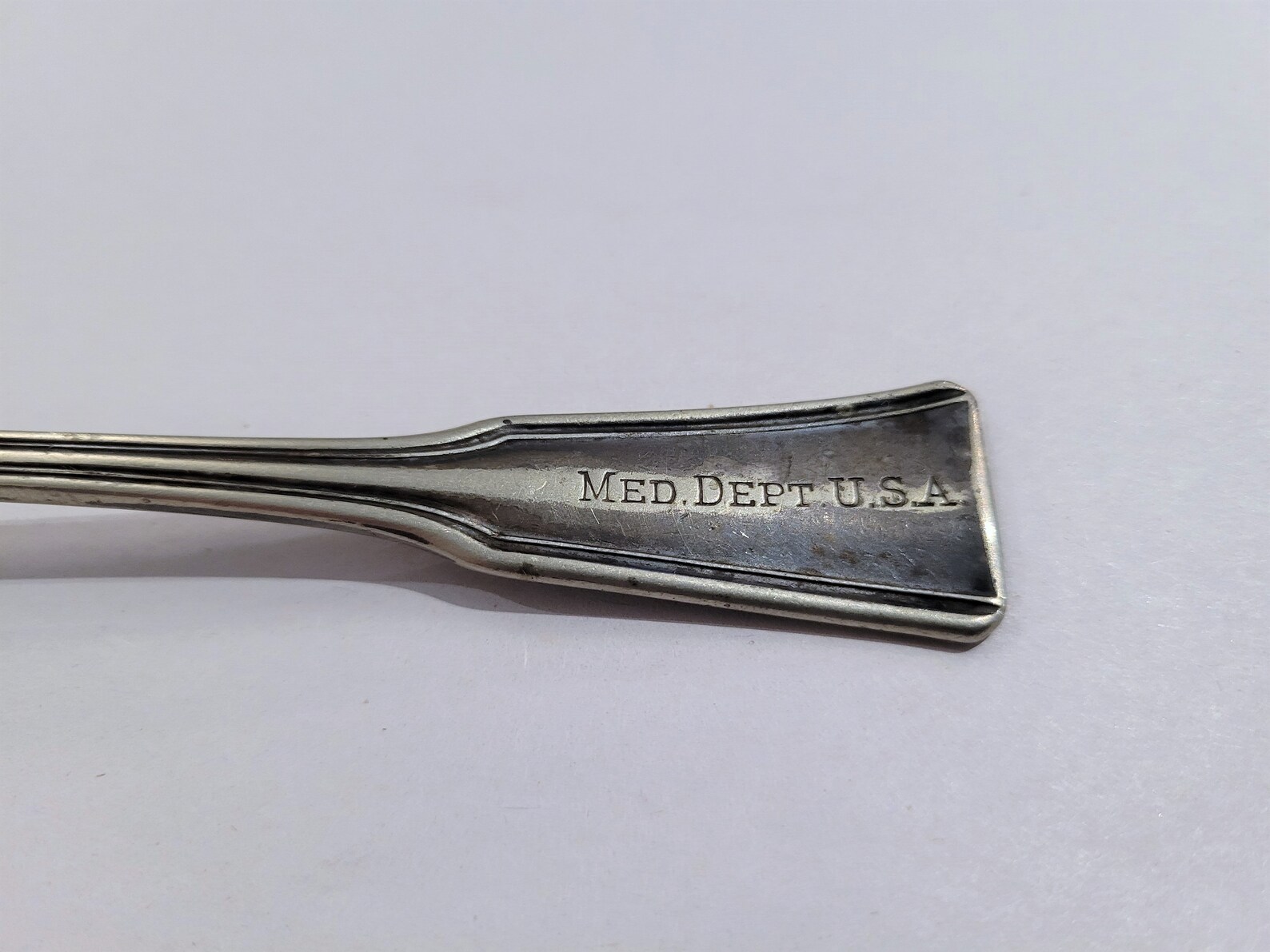 1940's Med Dept. USA Spoon WWII Military Medical Dept | Etsy