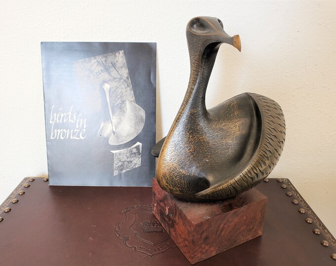 Douglas Purdy Bronze Albatross Bird / Bronze Art Sculpture / Birds in ...