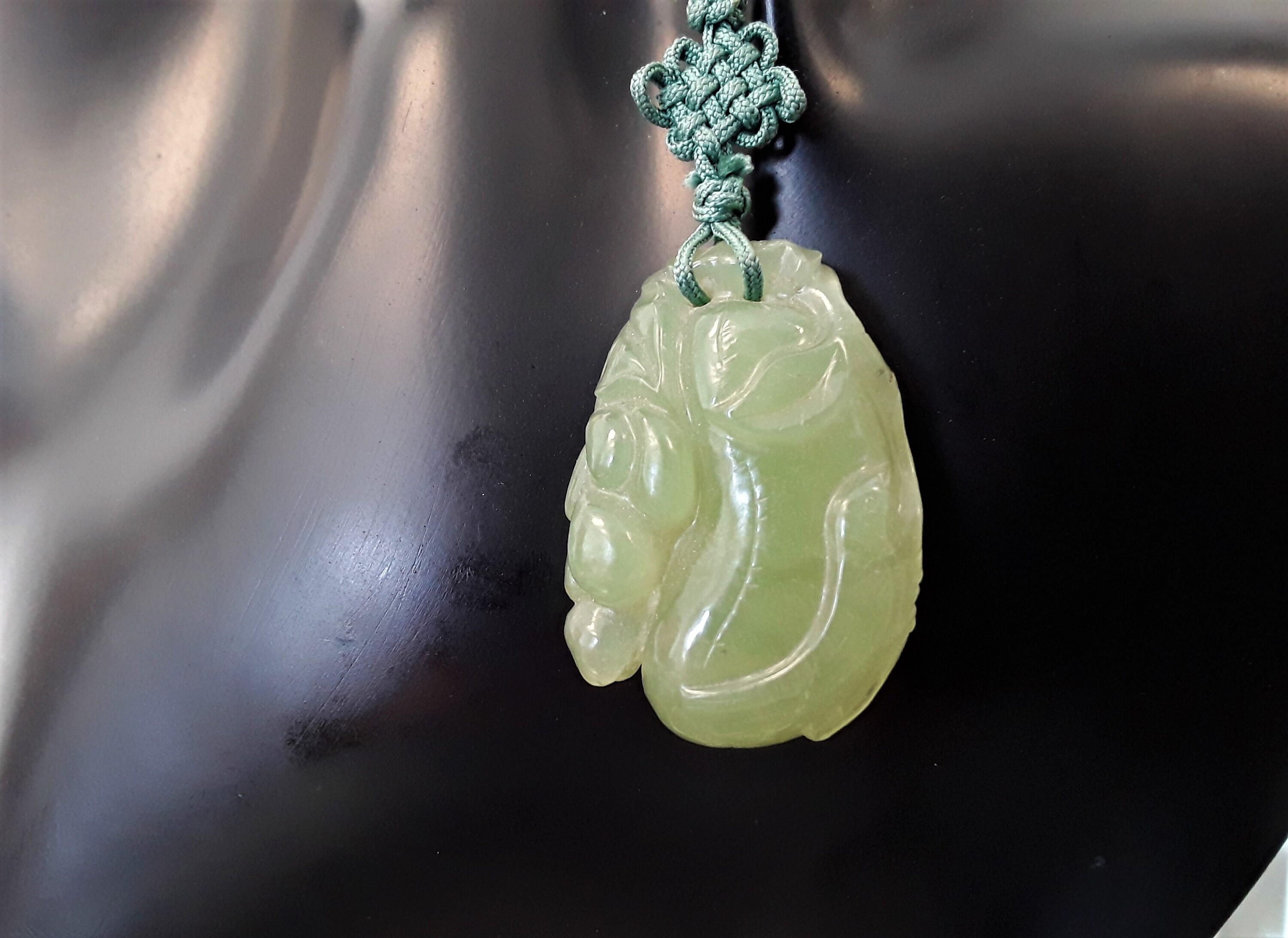 Jadeite Nephrite Pendant Necklace / Unique Gemstone Jewelry / | Etsy