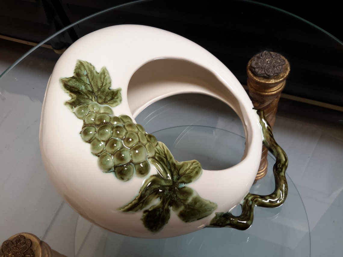 Hull Pottery Tokay Basket / Mid Century Home Decor / High - Etsy