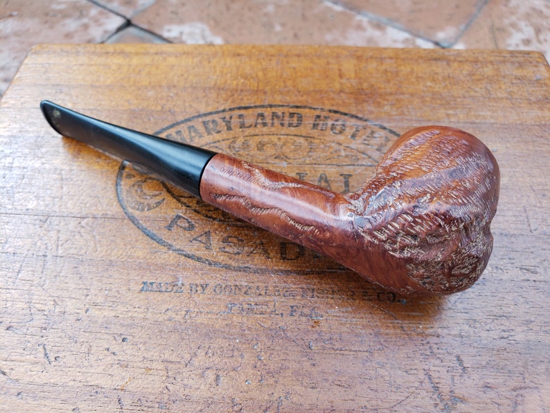 Craftsman Tobacco Smoking Pipe: Hand Crafted Mid Century Pipe ...