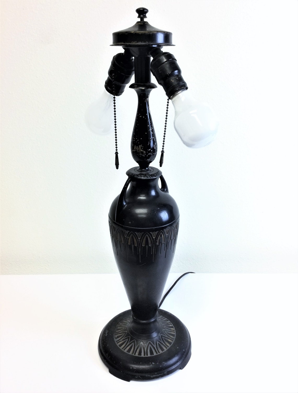 Moe Bridges Lamp & Shade / Art Deco Lamp Base / San Francisco - Etsy