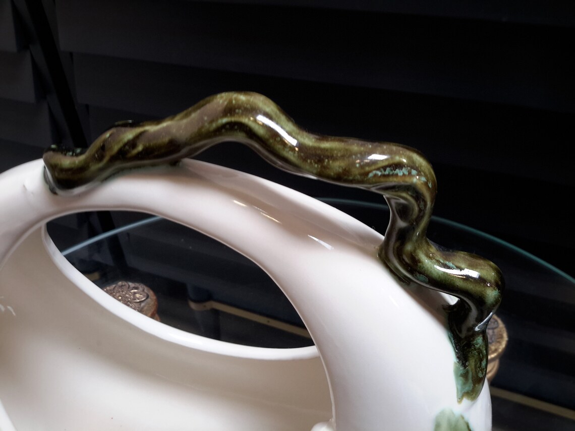 Hull Pottery Tokay Basket / Mid Century Home Decor / High | Etsy