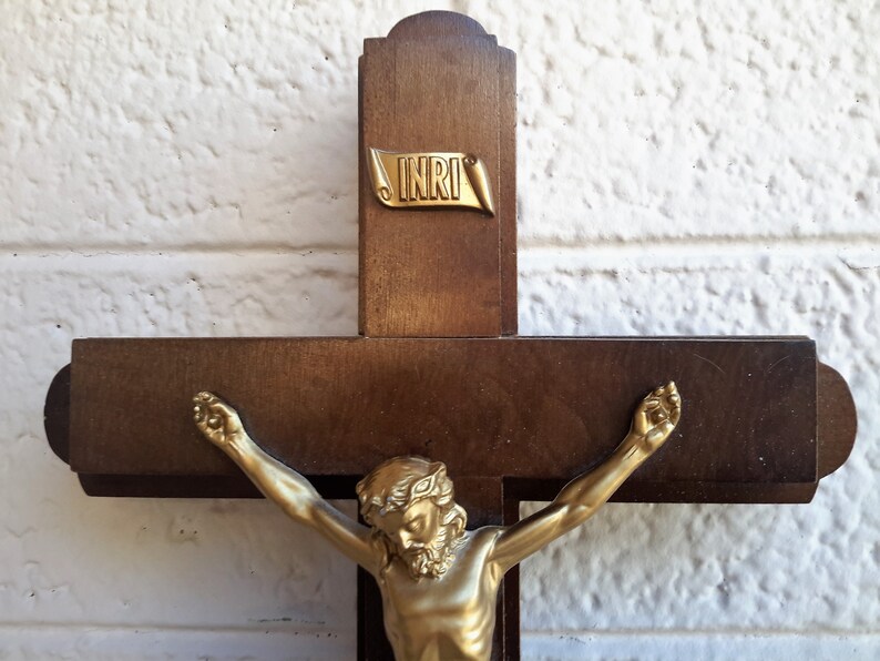 1960's Inri Holy Crucifix With Sick Box Spiritual Wellness - Etsy