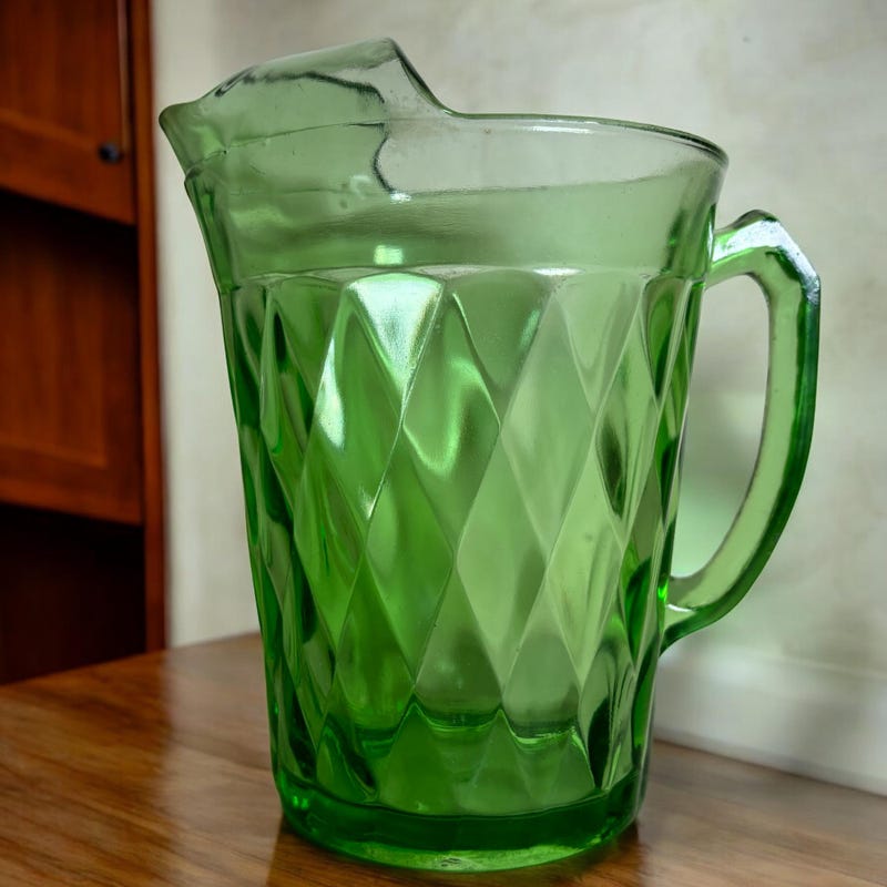 Hazel Atlas Pitcher - Etsy