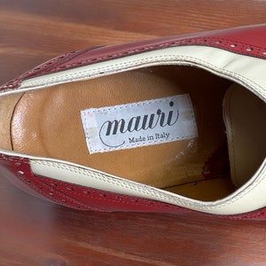 Mauri Italian Handmade Men's Shoes Size 13 M ~ Gently Used Two Toned ...