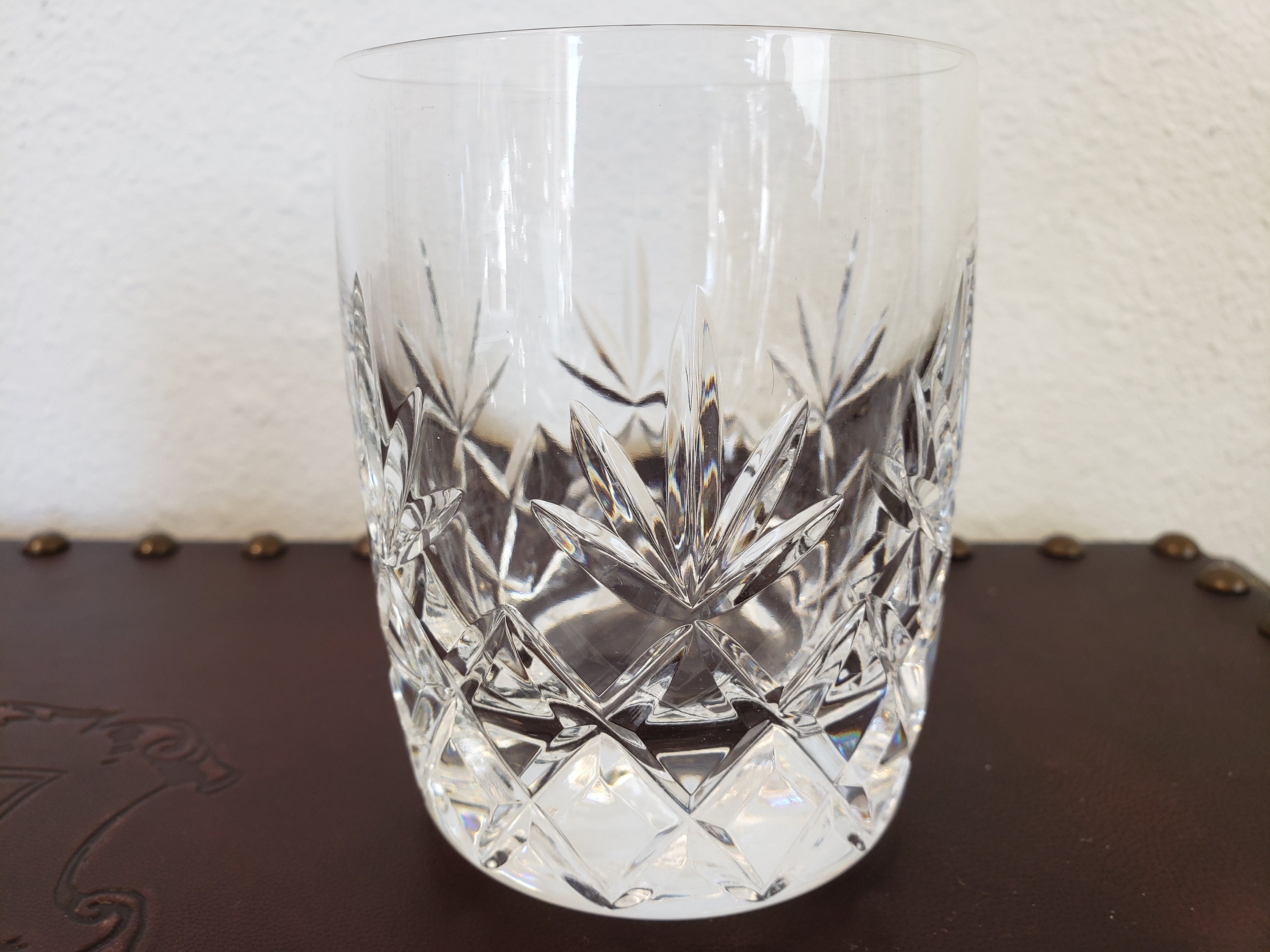 Lenox Crystal Barware Glasses / Set of 2 Double Old Fashioned 12oz ...